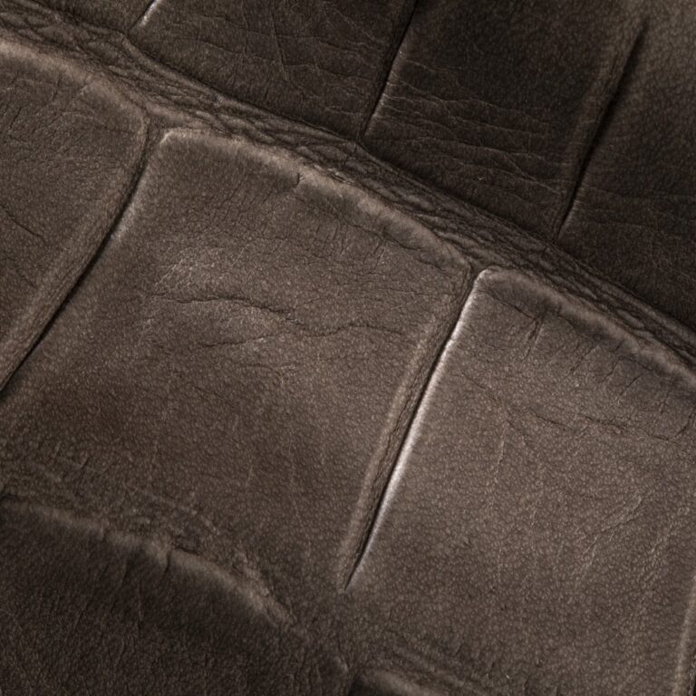 Woodland Grey Giant Croc Emboss - CTL Leather